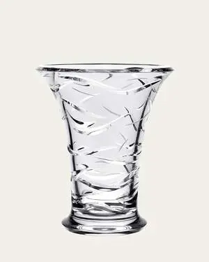 WILLIAM YEOWARD CRYSTAL Oceania 10" Vase - Clear