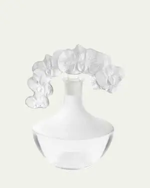 Lalique Orchidee Decanter Clear