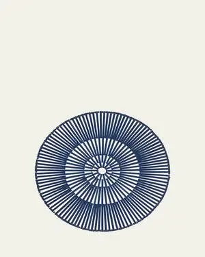 KIM SEYBERT Spoke Placemat Navy