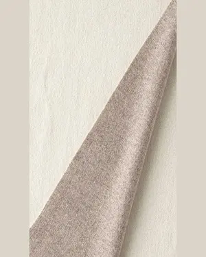 Sofia Cashmere Double-face Cashmere Throw - Ivory