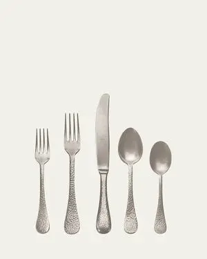 MEPRA Epoque Pewter 5-piece Flatware Set Champagne