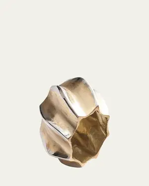 KIM SEYBERT Desert Napkin Ring - Gold/silver