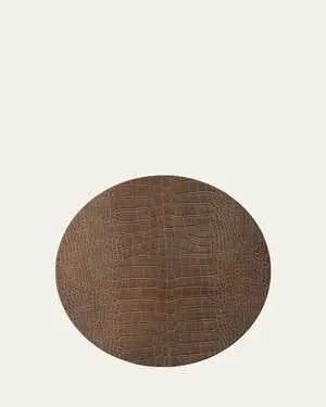 KIM SEYBERT Croco Placemat Taupe