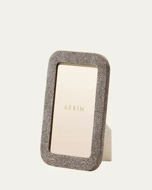 Aerin Modern Faux Shagreen Frame, 4" X 6