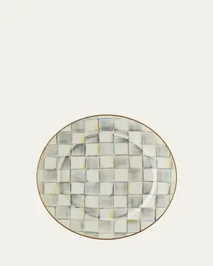 MACKENZIE-CHILDS Sterling Check Charger Plate - One-color
