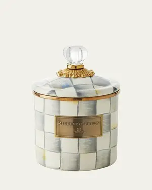 MACKENZIE-CHILDS Sterling Check Canister - One-color