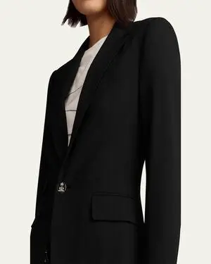 Ralph Lauren Parker Wool Jacket - Black