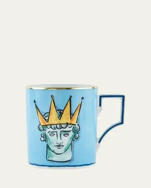GINORI 1735 Il Viaggio Di Nettuno Mug - Blue