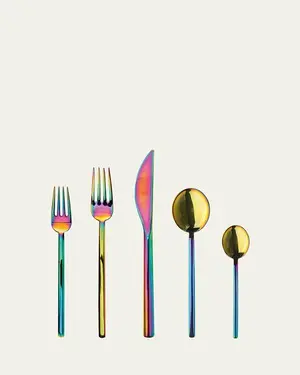 MEPRA Due Rainbow 5-piece Flatware Set - One-color