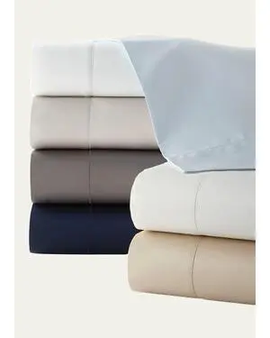 Ralph Lauren Organic Sateen Flat Sheet - Coastal Sand