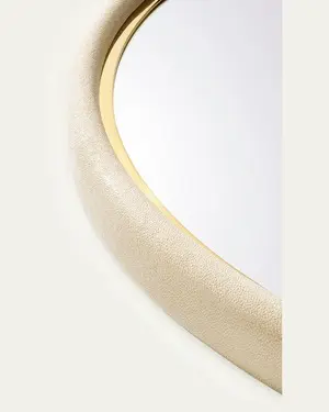 Aerin Faux Shagreen Wall Mirror