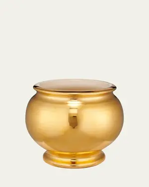 Aerin Siena Cachepot - Gold