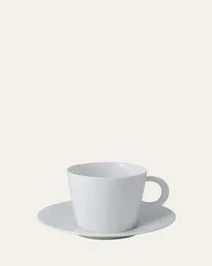 Bernardaud Organza Tea Saucer - White