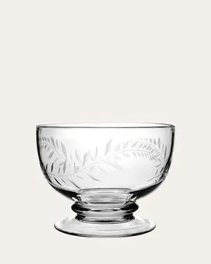 WILLIAM YEOWARD CRYSTAL Jasmine Footed Serving Bowl - One-color
