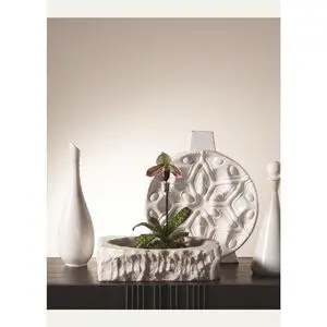 GLOBAL VIEWS Chiseled Block Bowl