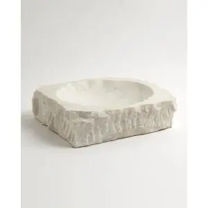 GLOBAL VIEWS Chiseled Block Bowl