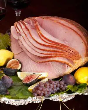 THE CAJUN TURKEY CO Half Honey Glazed Ham - One-color