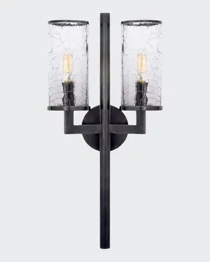 VISUAL COMFORT & CO. Liaison Double Sconce By Kelly Wearstler One-color