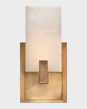 VISUAL COMFORT & CO. Covet Short Clip Bath Sconce By Kelly Wearstler One-color