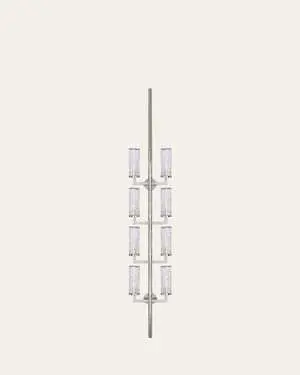 VISUAL COMFORT & CO. Liaison Statet Sconce By Kelly Wearstler Polished Nickel