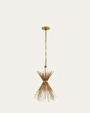 VISUAL COMFORT & CO. Strada Small Pendant By Kelly Wearstler Gold