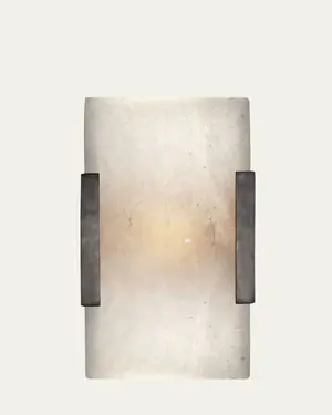 VISUAL COMFORT & CO. Covet Wide Clip Bath Sconce Kelly Wearstler - Bronze