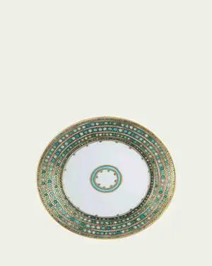 HAVILAND & PARLON Syracuse Turquoise Salad Plate - One-color
