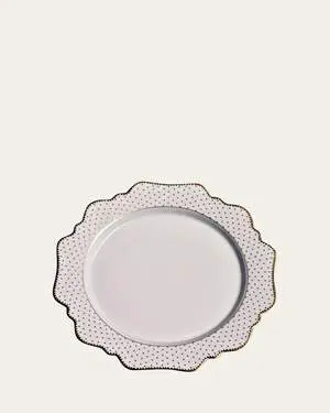 ANNA WEATHERLEY Simply Anna Antique Polka Dinner Plate - One-color