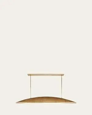 VISUAL COMFORT & CO. Utopia Large Linear Pendant Kelly Wearstler - Aged Iron