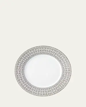 Hermès Mosaique Au 24 Platinum Dinner Plate - Multi
