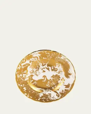 ROYAL CROWN DERBY Gold Aves Saucer - One-color
