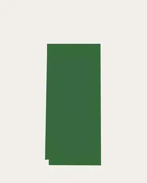 SFERRA Festival Table Runner, 15" X 108" Emerald