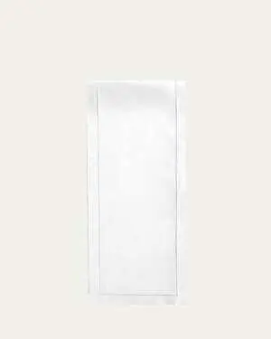 SFERRA Festival Table Runner, 15" X 108" White