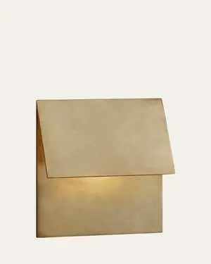 VISUAL COMFORT & CO. Esker Single Fold Sconce Kelly Wearstler - Antique Brass