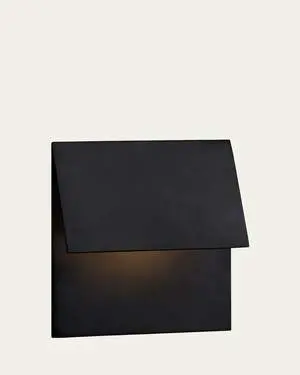 VISUAL COMFORT & CO. Esker Single Fold Sconce Kelly Wearstler - Polished Nickel