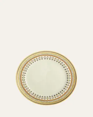 MOTTAHEDEH Chinoise Blue Salad Plate - Gold/blue