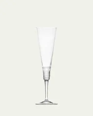 MOSER Pebbles Champagne Flute Clear