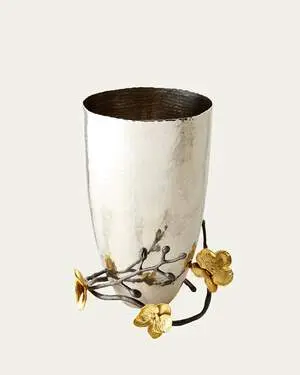 Michael Aram Gold Orchid Medium Vase - Silver