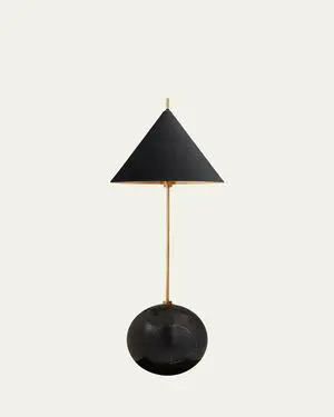 VISUAL COMFORT & CO. Cleo Orb Base Accent Lamp Kelly Wearstler - Black