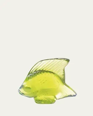 Lalique Anise Fish - Green