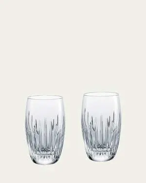 THE MARTHA, BY BACCARAT Massena Highballs, Set Of 2 - Clear