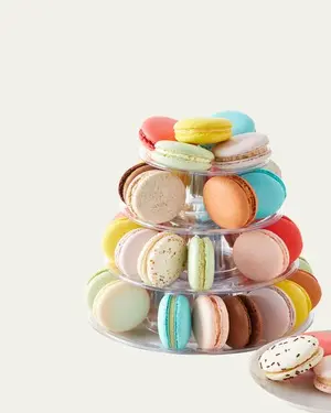 JOY MACARONS 4-tier Macaron Tower - One-color