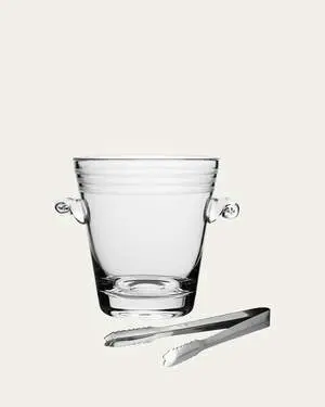 WILLIAM YEOWARD CRYSTAL Madison Ice Bucket - Clear