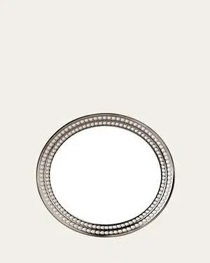 L'Objet Perlee Dinner Plate - Platinum