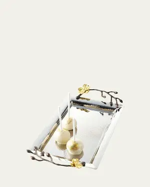 Michael Aram Gold Orchid Mini Tray - Silver