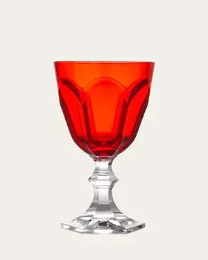 MARIO LUCA GIUSTI Dolce Vita Goblet Red