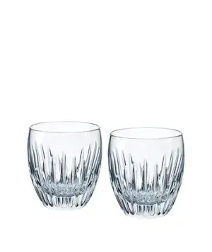 THE MARTHA, BY BACCARAT Massena Double Old-fashioneds, Set Of 2 - Clear
