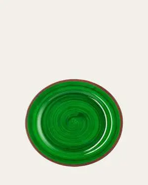 MARIO LUCA GIUSTI St. Tropez Salad/dessert Plate - Green