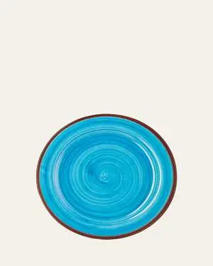 MARIO LUCA GIUSTI St. Tropez Salad/dessert Plate Turquoise