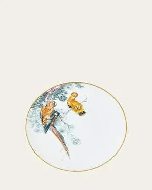 Hermès Carnets D' Equateur Birds Dinner Plate - Multi